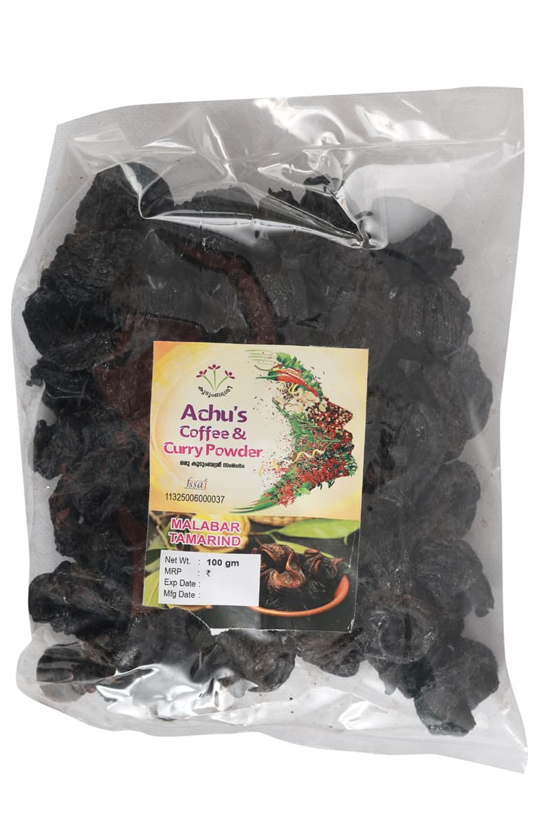 Achus Coffee and Curry Powder - Kerala Naturals Dried Malabar Tamarind ...
