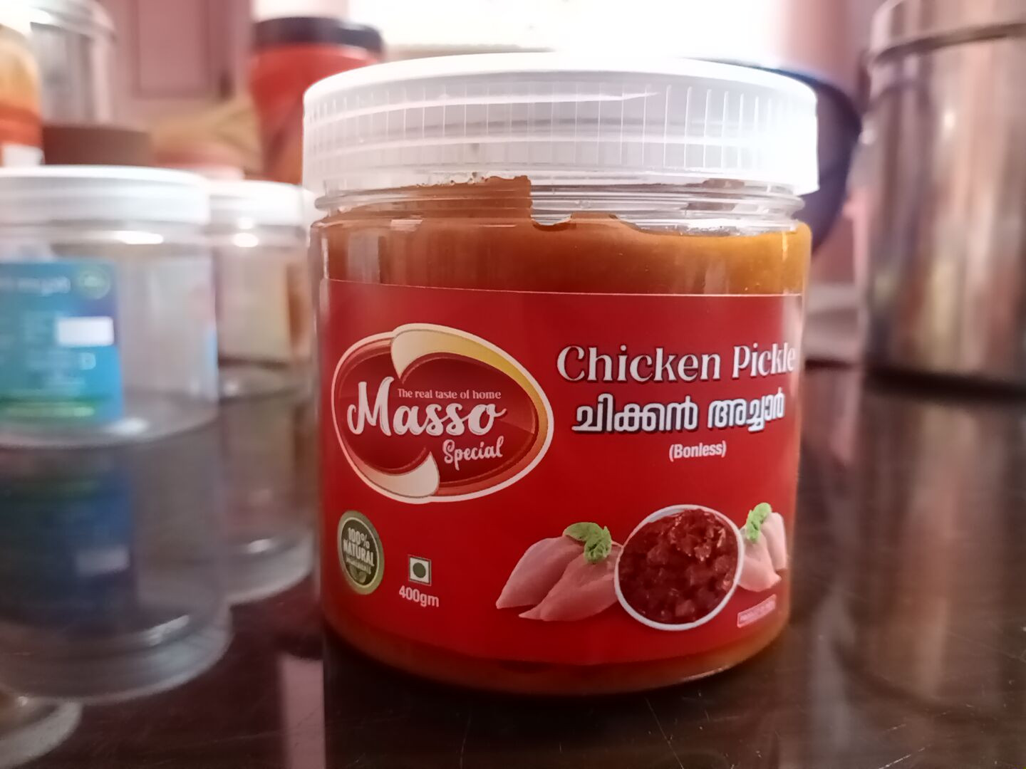 Masso The Real Taste Of Kerala Homemade Special Chicken Pickle (ചിക്ക ...