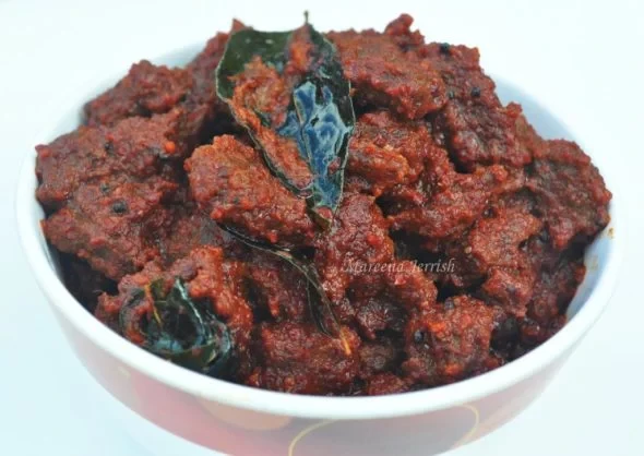 Kerala Style Tasty Salty & Spicy Beef Pickle (ബീഫ് അച്ചാർ) - 250g ...