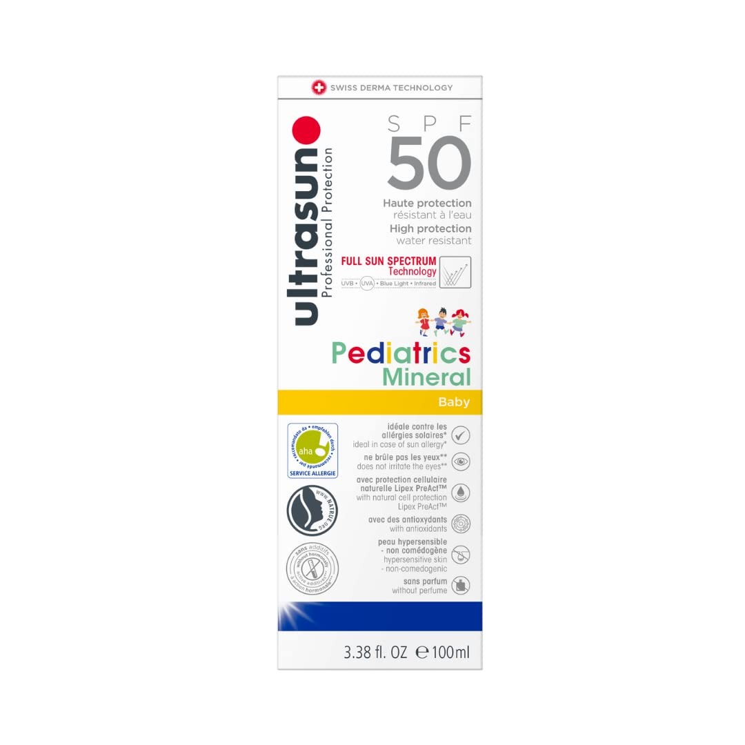 Ultrasun Pediatrics Mineral Based Baby & Kids Sunscreen Lotion( 0-15 ...