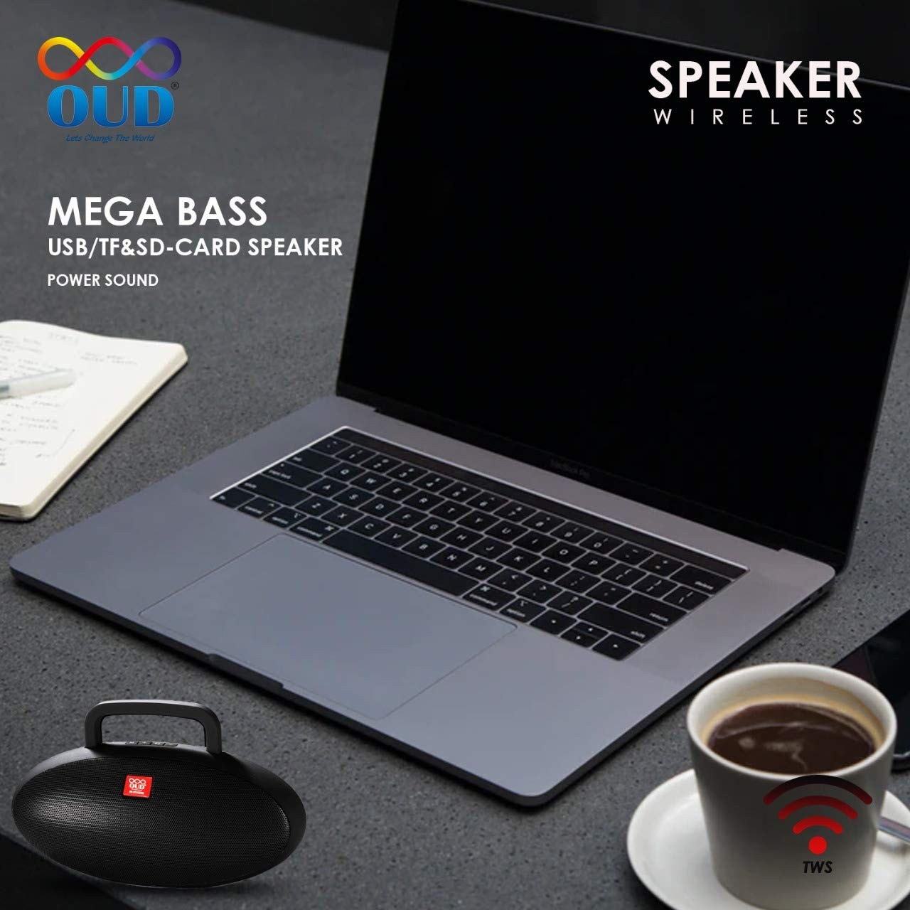 OUD® New Coming Real Sound Bluetooth Speaker Wireless Battery ...