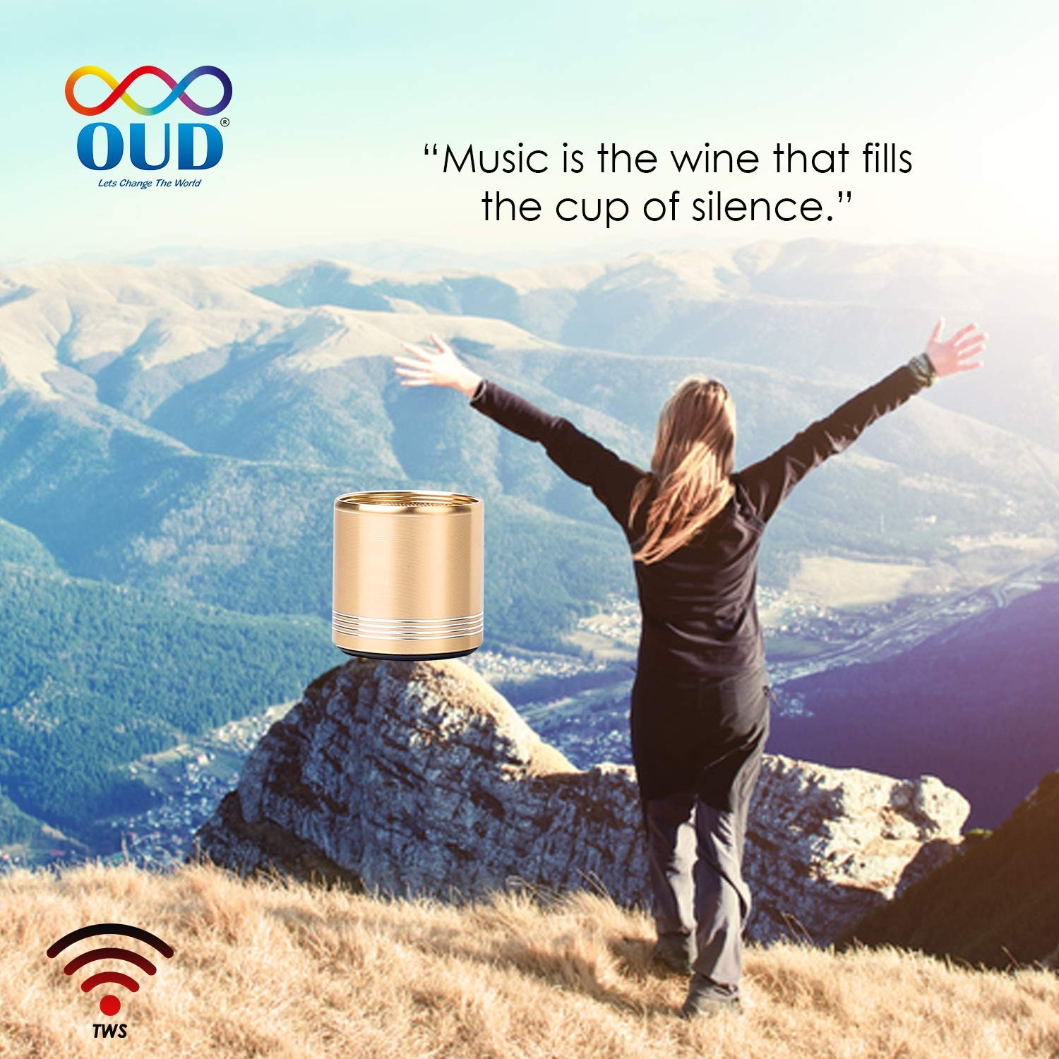 OUD OD-BT-1753 5 Watt Truly Wireless Bluetooth Portable Speaker